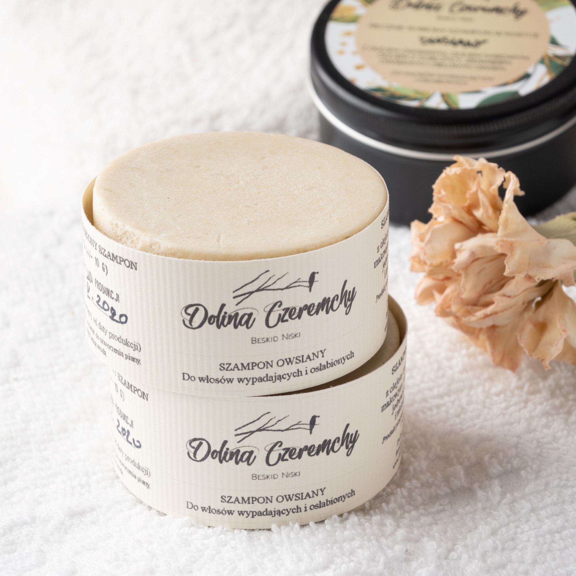 Sampon solid pentru par cu ulei de ovaz Dolina Czeremchy, 70 g - eMAG.ro