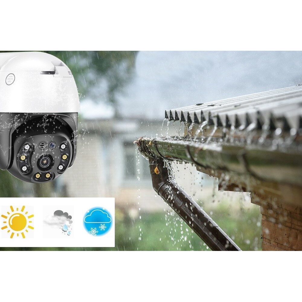 Камера за наблюдение Onshop, Въртяща се, GSM, Full HD, SIM карта ...