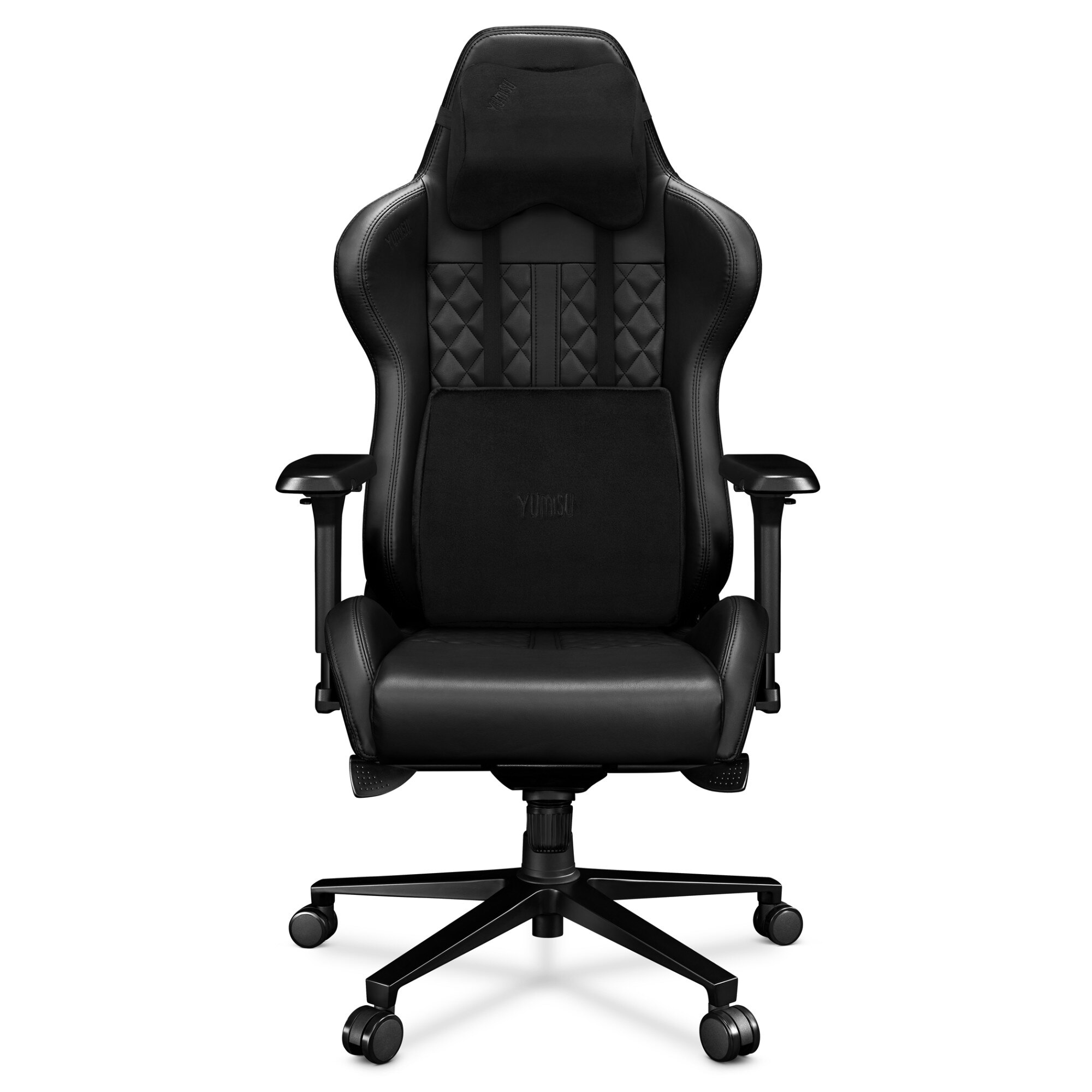 Scaun gaming YUMISU 2050 Black - eMAG.ro