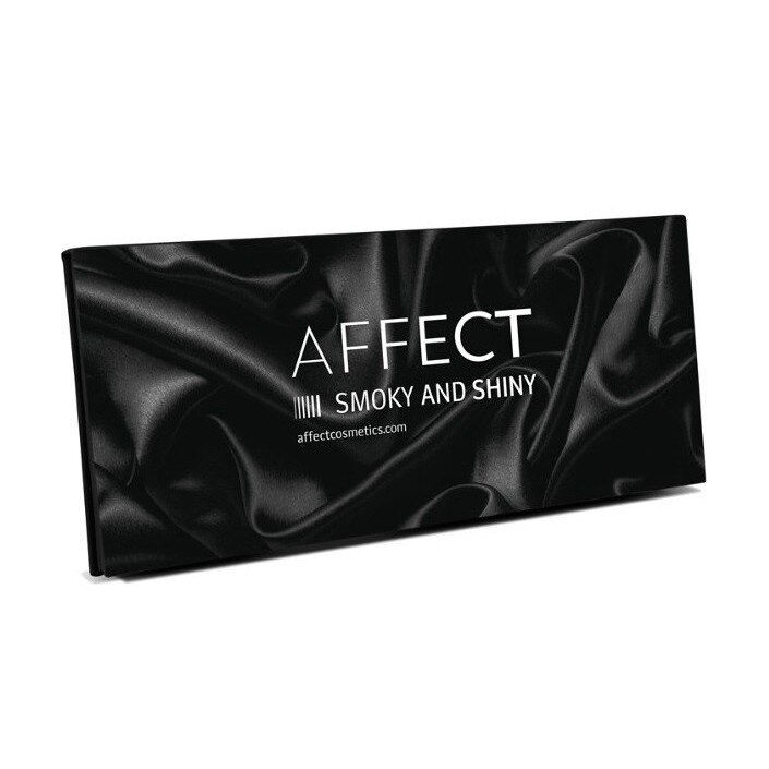 Paleta farduri de pleoape Smoky and Shiny, Affect, 10 nuante, 25 g ...
