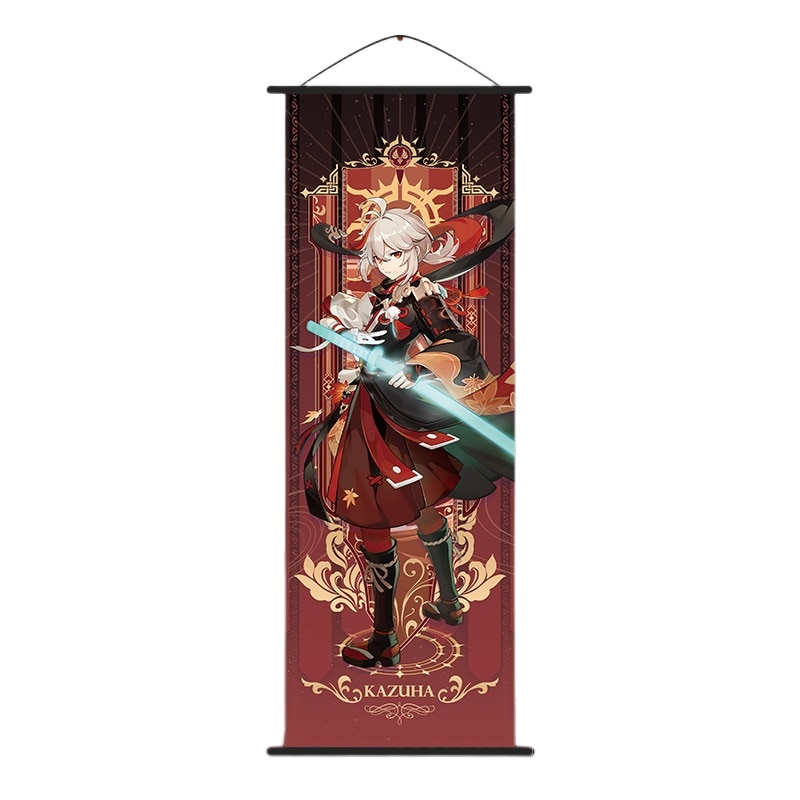 Kaedehara Kazuha Poster Genshin Impact, 25x70 cm, Multicolor - eMAG.ro