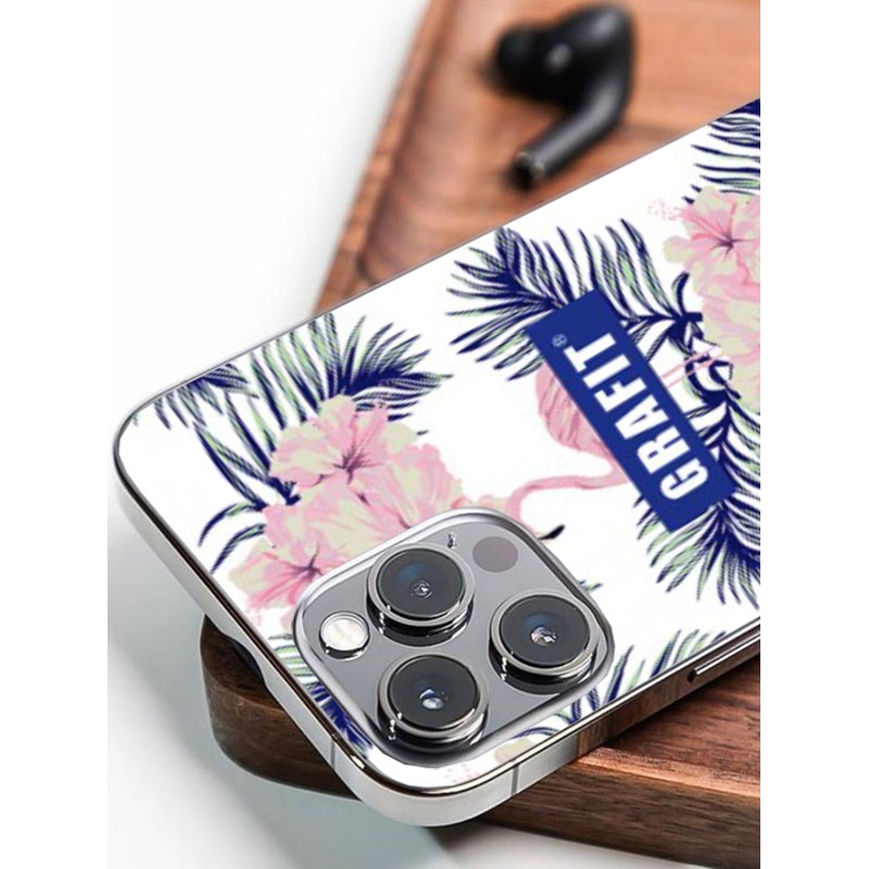 Гръб Folie Skin за Apple Iphone 12 Pro Max, дизайн на фламинго, високо ...