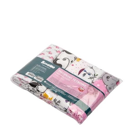 Set 5 scutece bebe, Sensillo, Bumbac, 70x80 cm, Multicolor - eMAG.ro