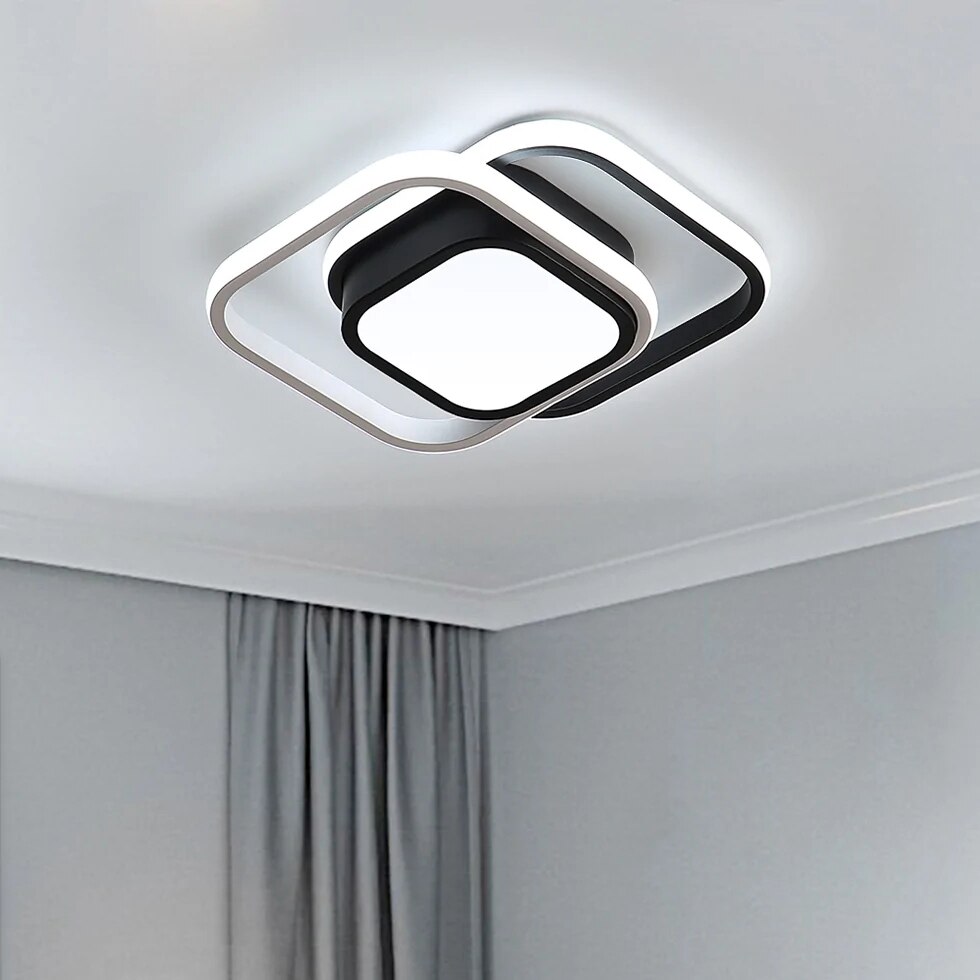 Plafoniere cu LED, Goeco, 85-265v, Aluminiu, 21w, 2100lm, Lumina alba ...