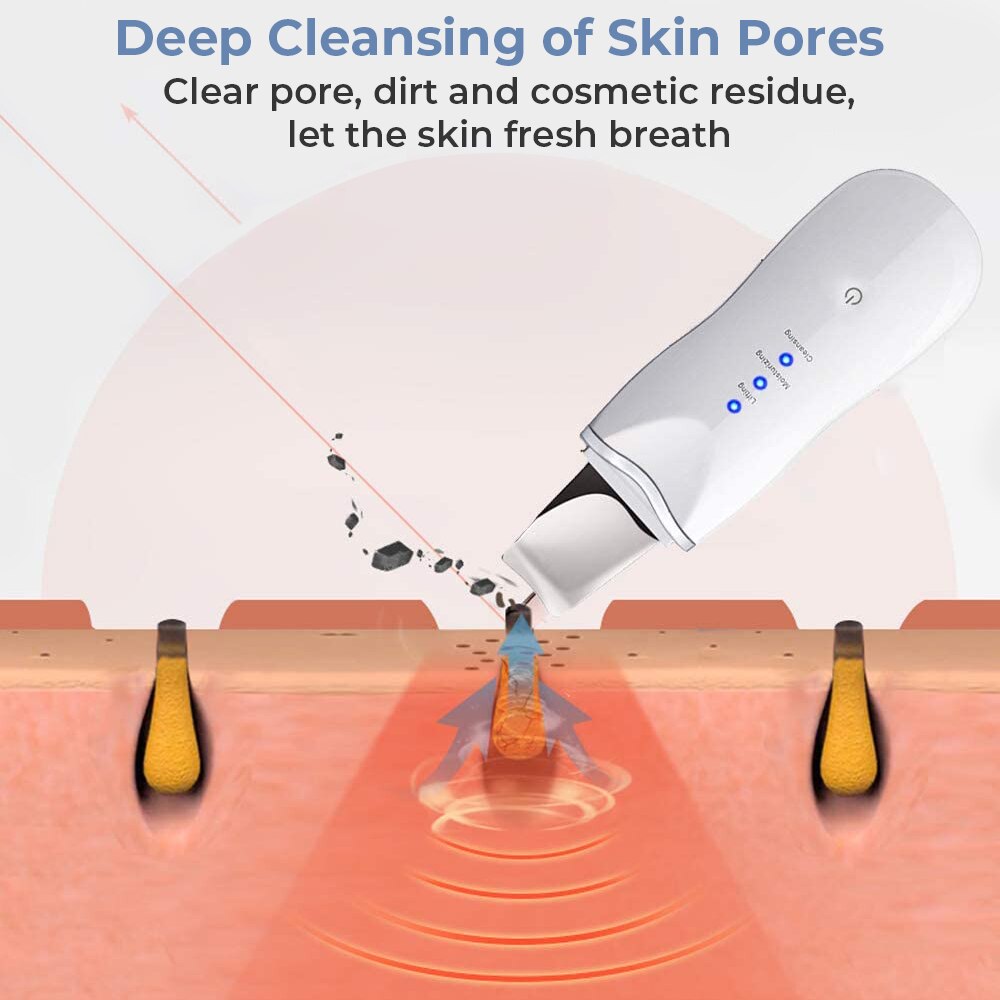 Nierbo ultrahangos arctisztító készülék, mitesszer eltávolítás ...