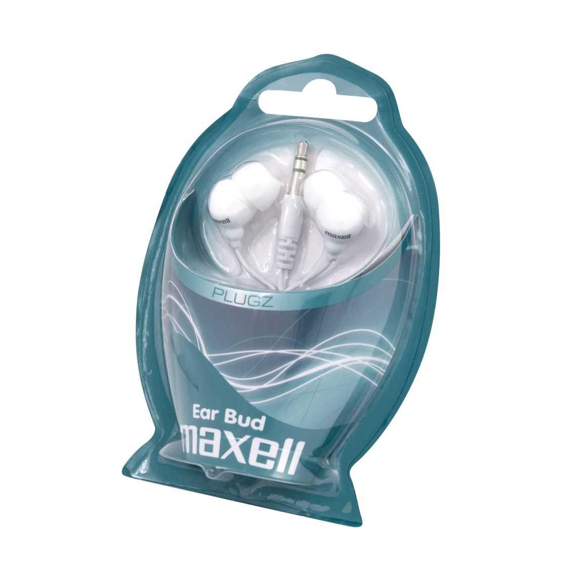 Casti audio, Maxell, Jack 3.5 mm, Alb - eMAG.ro