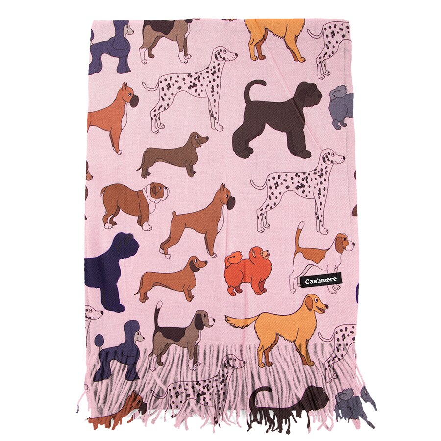 Дамски Шал Stilno, Кашмир, G1058-07, Розов - eMAG.bg