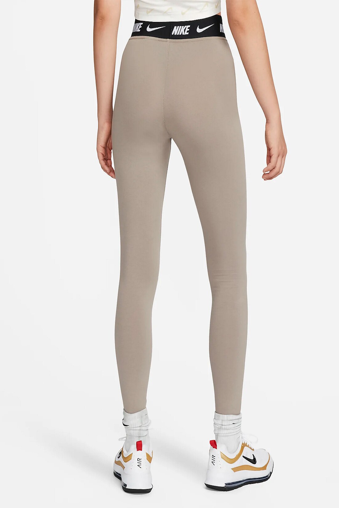 Клин nike w nsw club hw lggng DM4651-087, Бежово, L - eMAG.bg