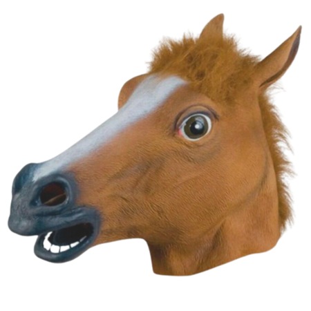 Masca model Cal, TeleOnline Europe, Maro - eMAG.ro