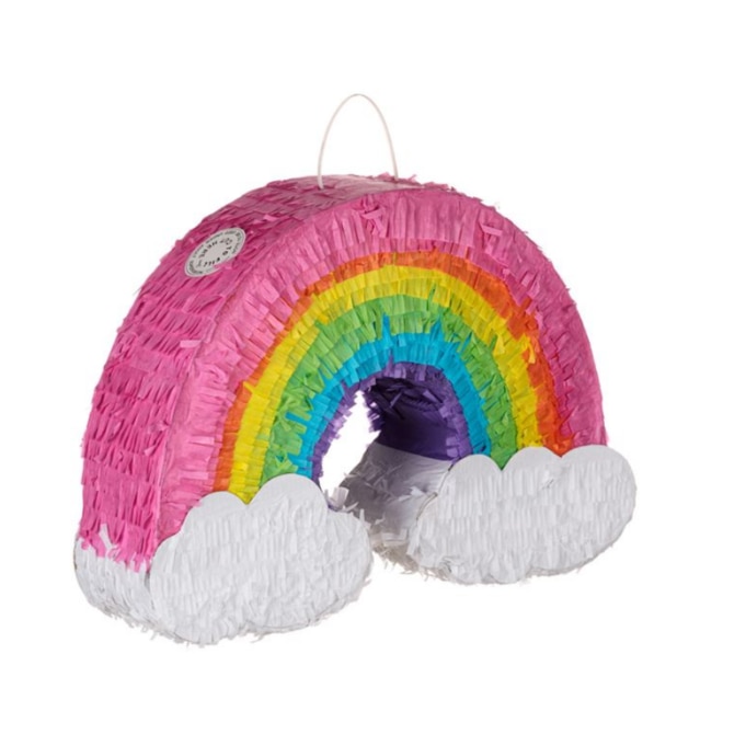 Pinata party curcubeu, 45x10x33cm - eMAG.ro