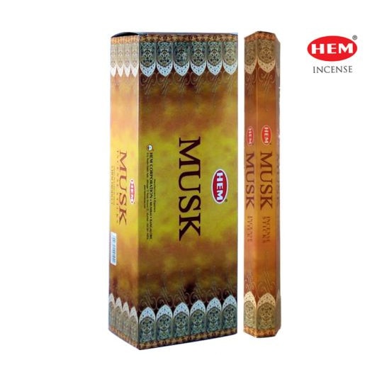 Betisoare parfumate HEM -Musk uscat 6 cutii x 20 bete - eMAG.ro