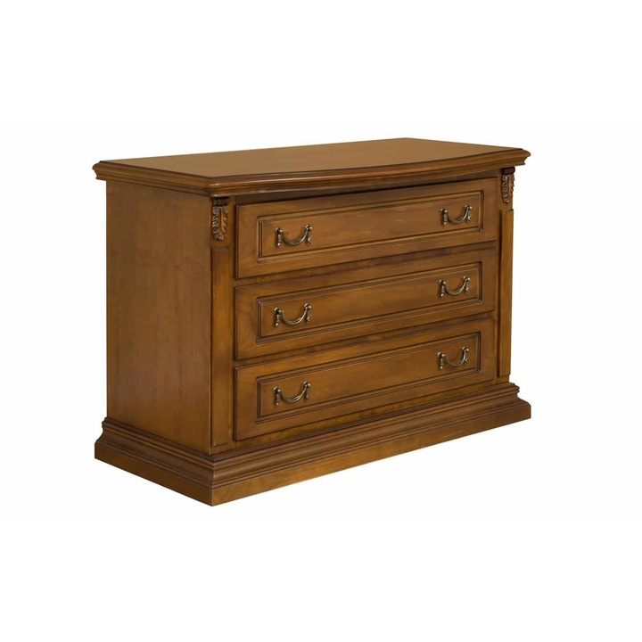 Comoda Bernhard, Mobarta, 118x55x78cm, Lemn Masiv - eMAG.ro