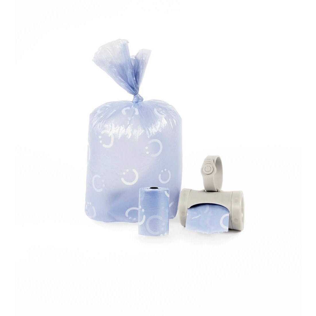 Dispenser portabil pentru pungute scutece Ubbi On The Go, gri - eMAG.ro