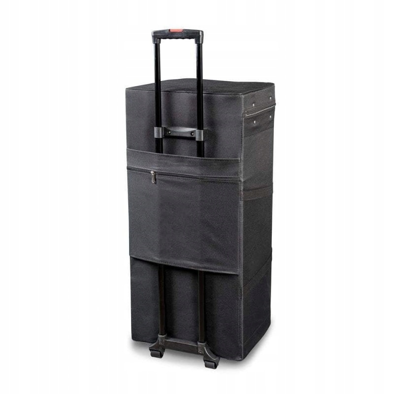 Valiza transport panouri Pop-up, cu rotile, Panouri PVC, Negru - eMAG.ro