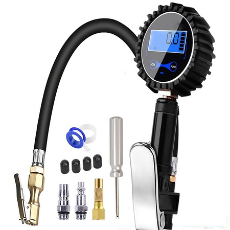 Pompa electrica pentru anvelope, Sundiguer, Ecran digital, Conectare ...