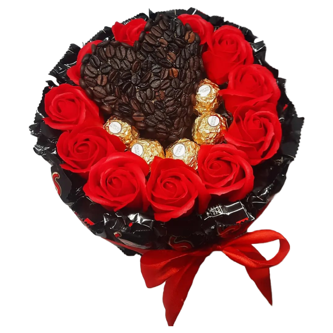 Cosulet cadou Mars - Love Coffe, 1kg - eMAG.ro