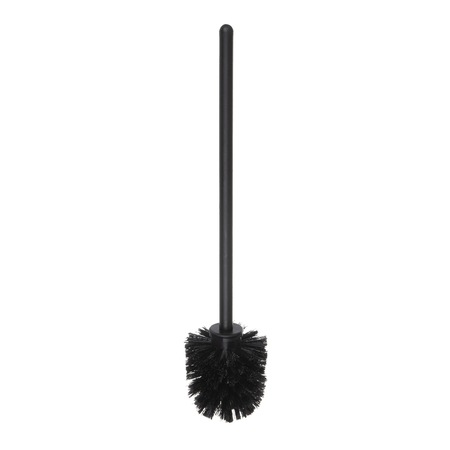 Perie WC din plastic, negru - eMAG.ro