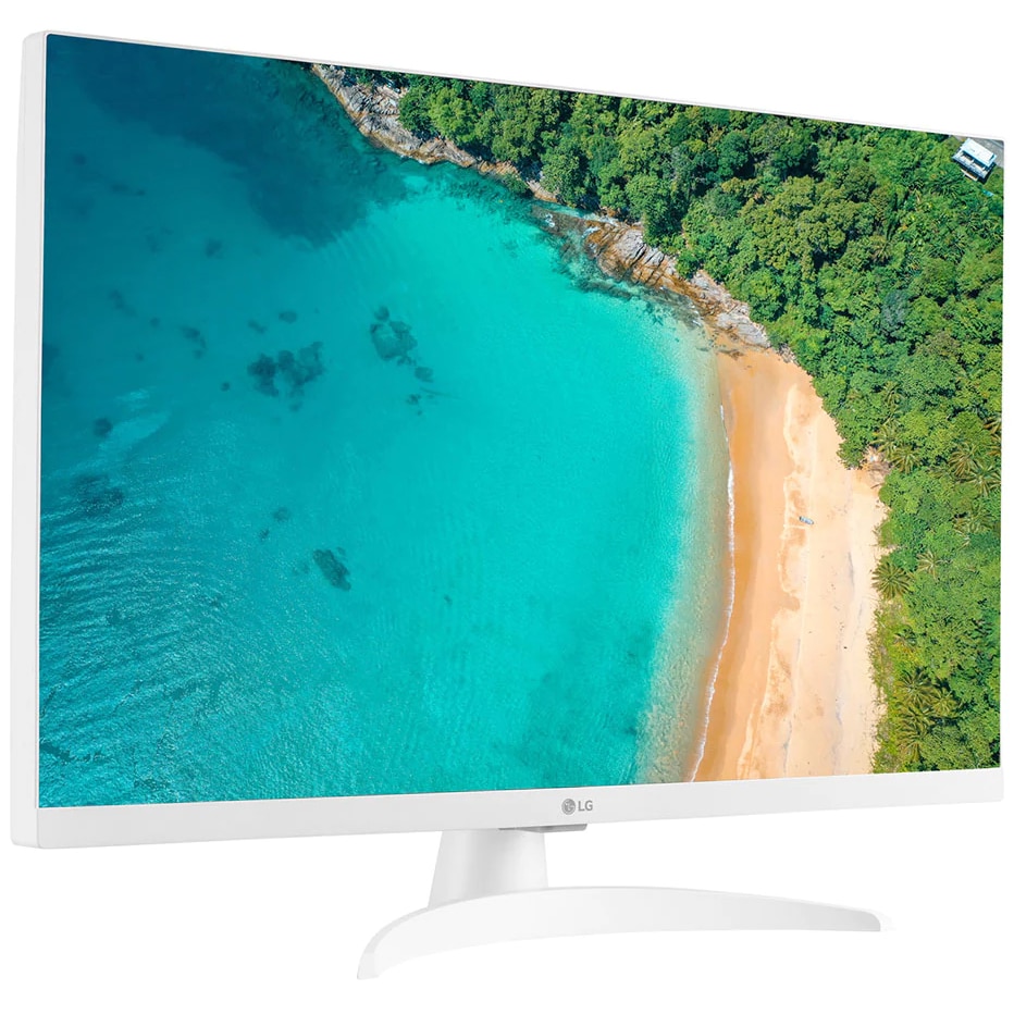 Televizor / monitor LG, 27TQ615S-WZ, 68 cm, Smart, Full HD, LED, Clasa ...