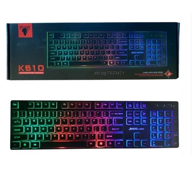 Клавиатура Jedel K510, Черна - eMAG.bg