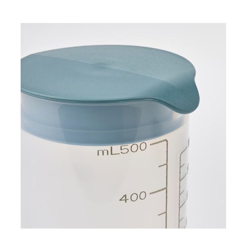 Shaker gradat cu capac, din plastic, Syamag, 500 ml, 15x9 cm - eMAG.ro