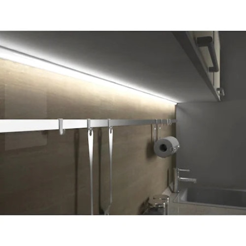 Profil LED Aplicat, 90 Grade, Lungime 2m, Alb - eMAG.ro