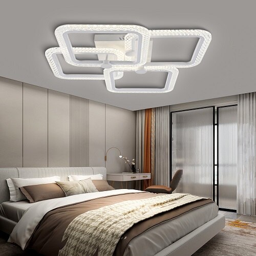 Lustra LED 120W 3 Functii cu Telecomanda LL7232-4 - eMAG.ro