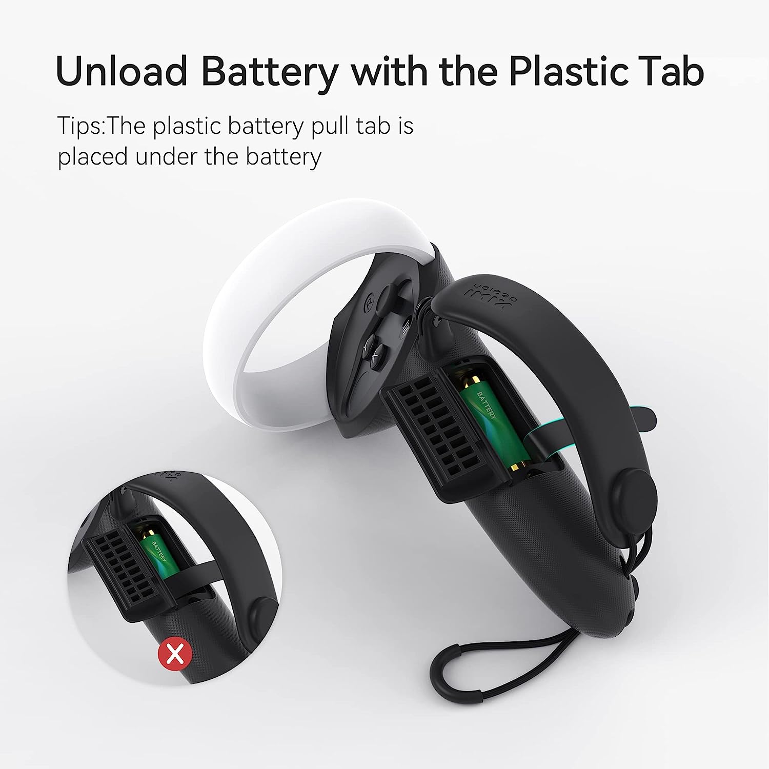 Set 2 huse pentru controler V3 pentru Oculus Quest 2, Kiwi Design ...