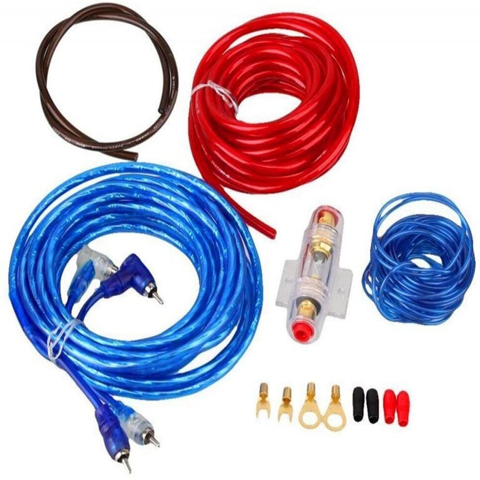 Kit Complet cabluri cu sigurante pentru subwoofer 1000W - eMAG.ro