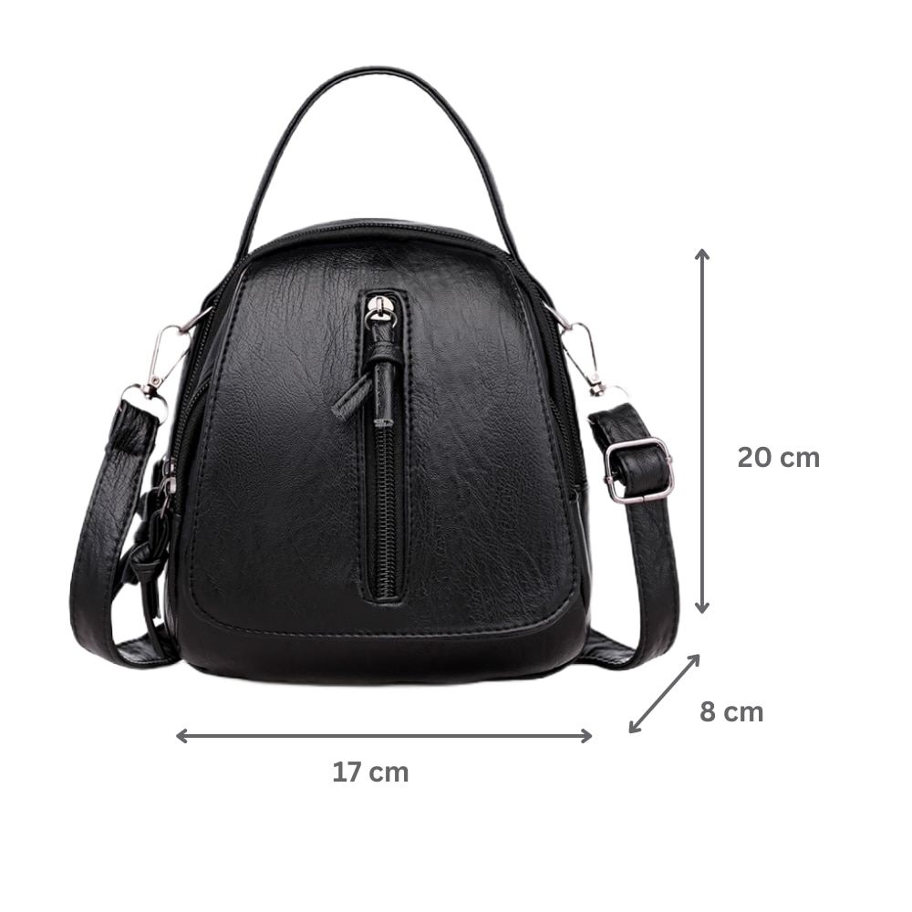 Geanta Mini, Dama, cu Bareta pentru Umar si Crossbody, din Piele ...