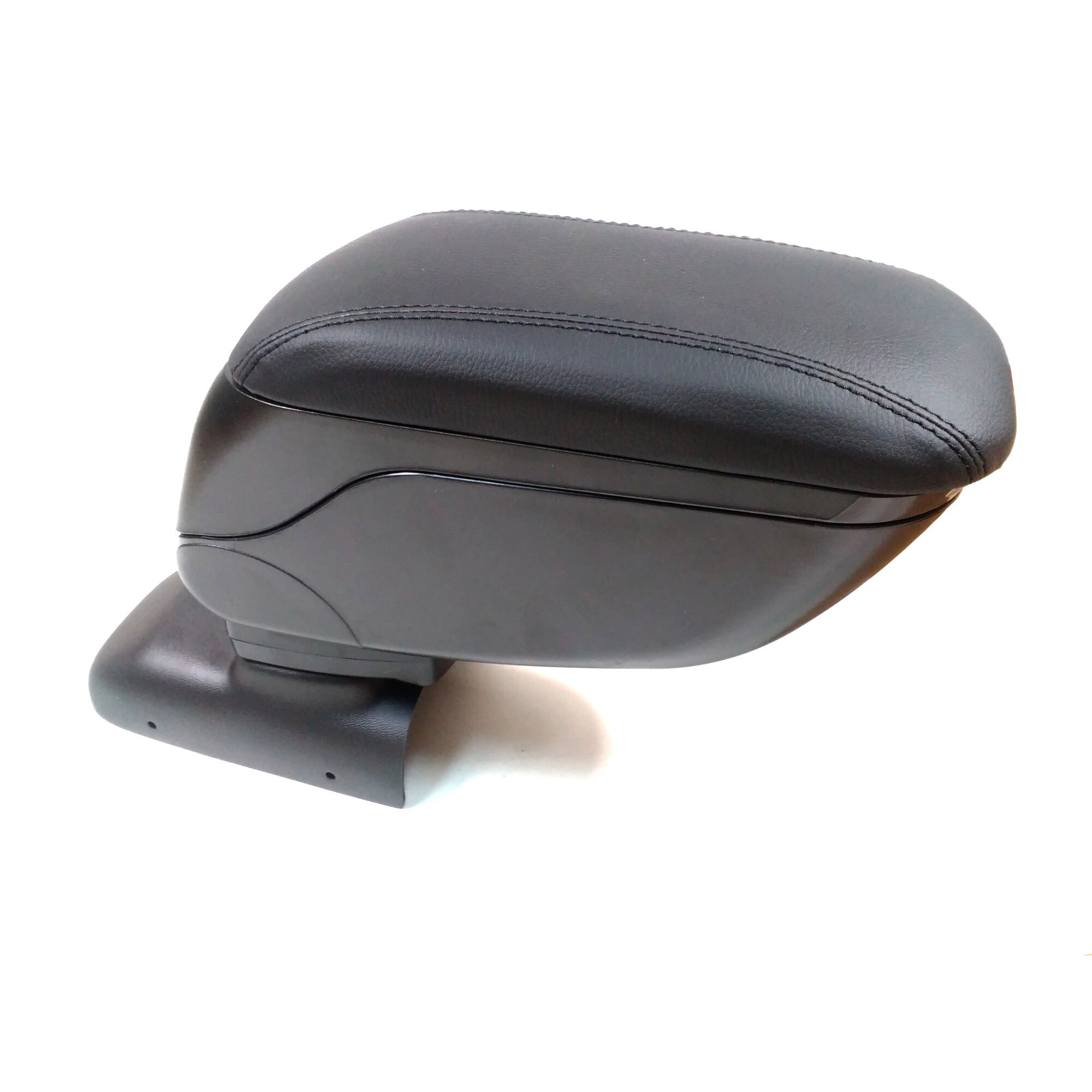 Луксозен кожен подлакътник Flexzon специално за Peugeot 208 черен - eMAG.bg