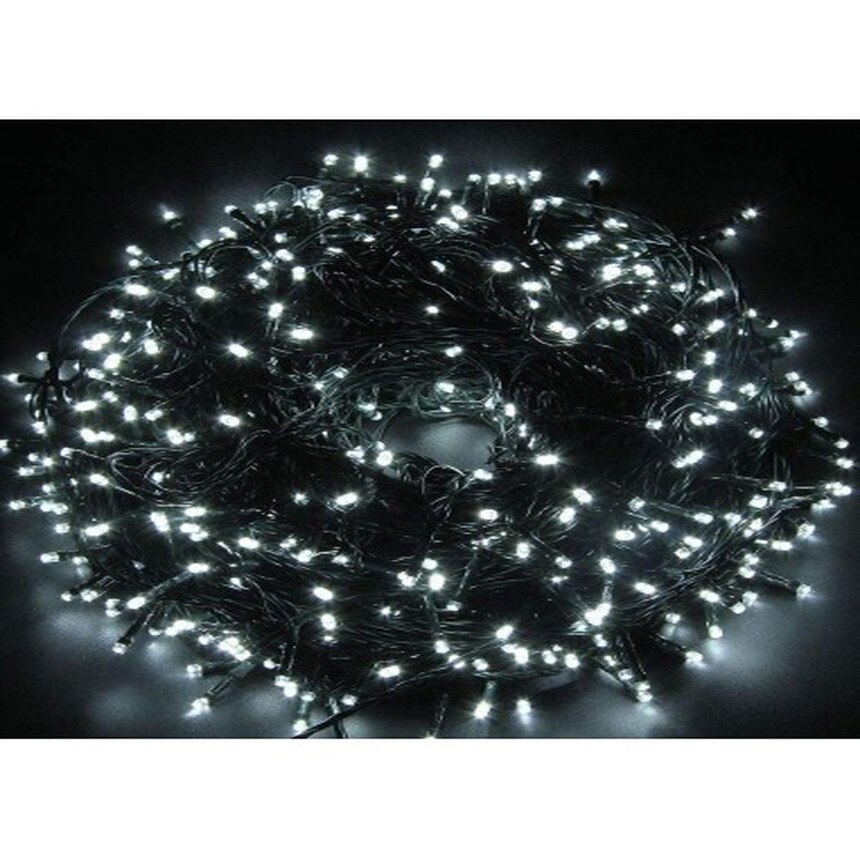 Instalatie de Craciun, 960 led-uri alb rece, lungime 20m ...