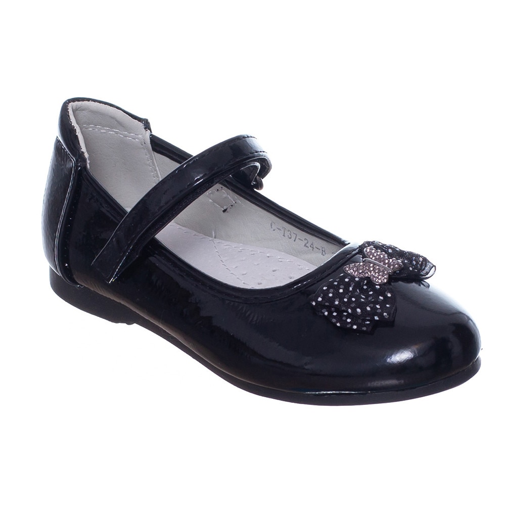 Balerini Copii Sandy, Negru, 29 EU, 18.5 cm - eMAG.ro