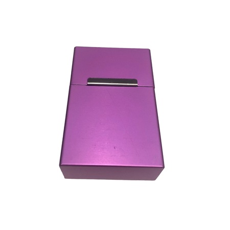 Tabachera Gentelo Click Purple din aluminiu, inchidere sistem magnetic ...