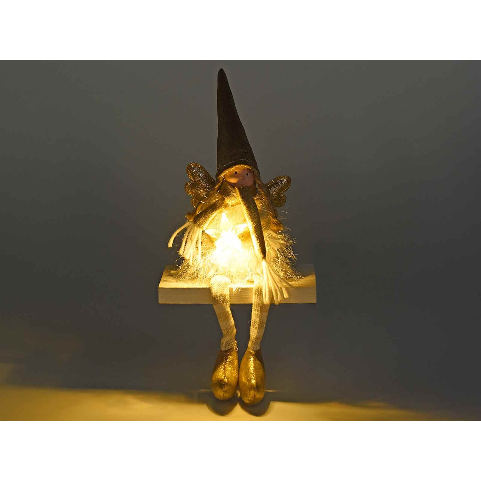 Figurina Inger cu led 11x8x26.5 cm - eMAG.ro