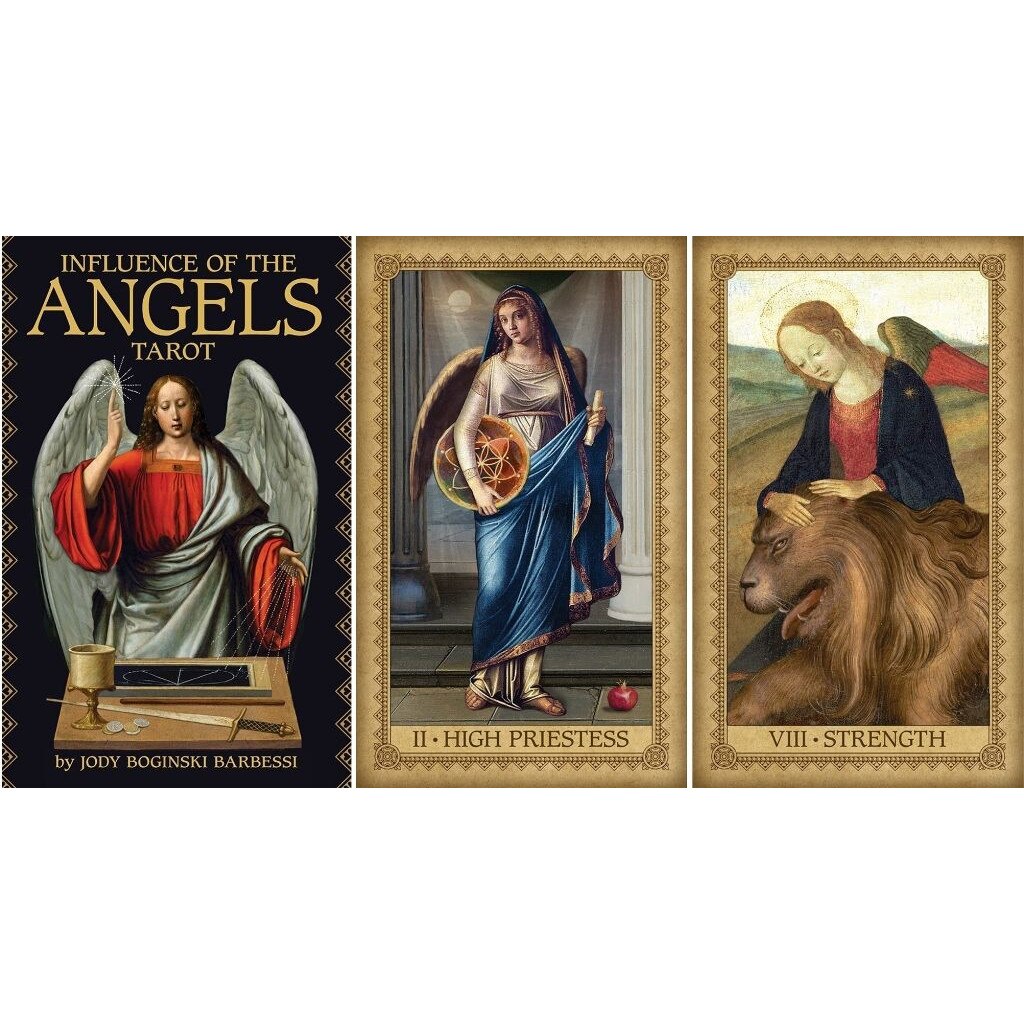 Set 78 carti tarot Influence of the Angels, U.S. Games Systems, De Jody ...