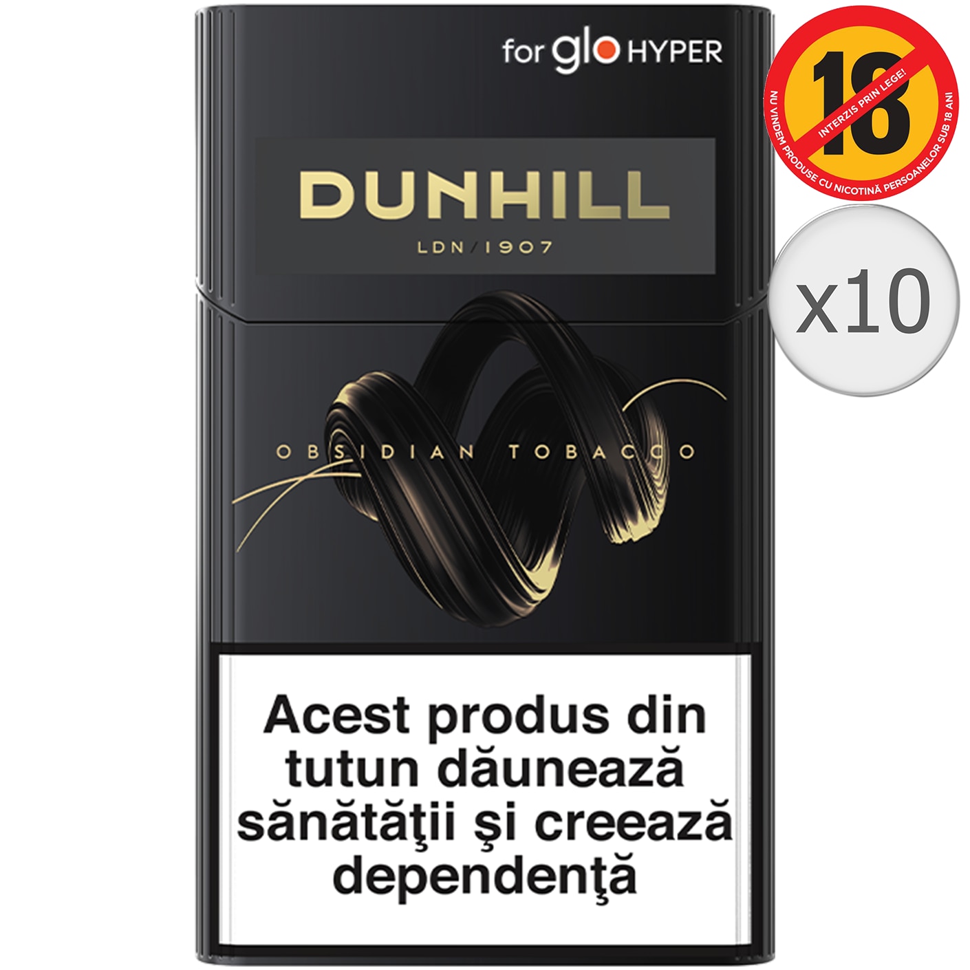 Cartus Dunhill designed for glo Obsidian Tobacco - eMAG.ro