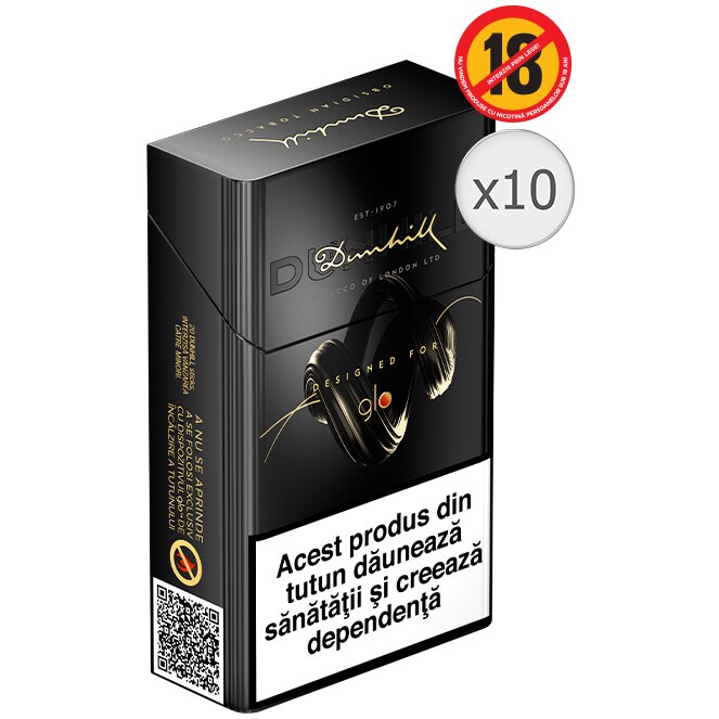 Cartus Dunhill designed for glo Obsidian Tobacco - eMAG.ro