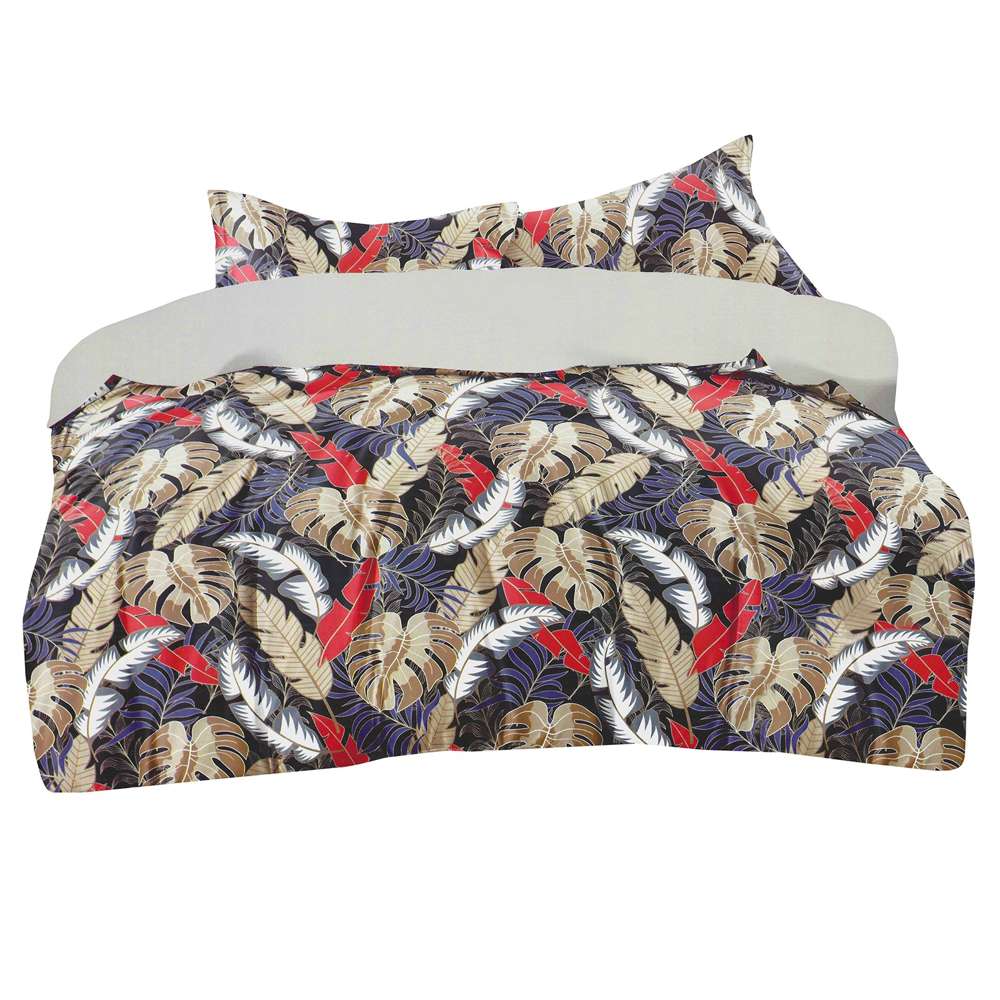 Lenjerie de pat, 1 persoana, 1216325, Microfibra, Multicolor, 160 x 200 ...