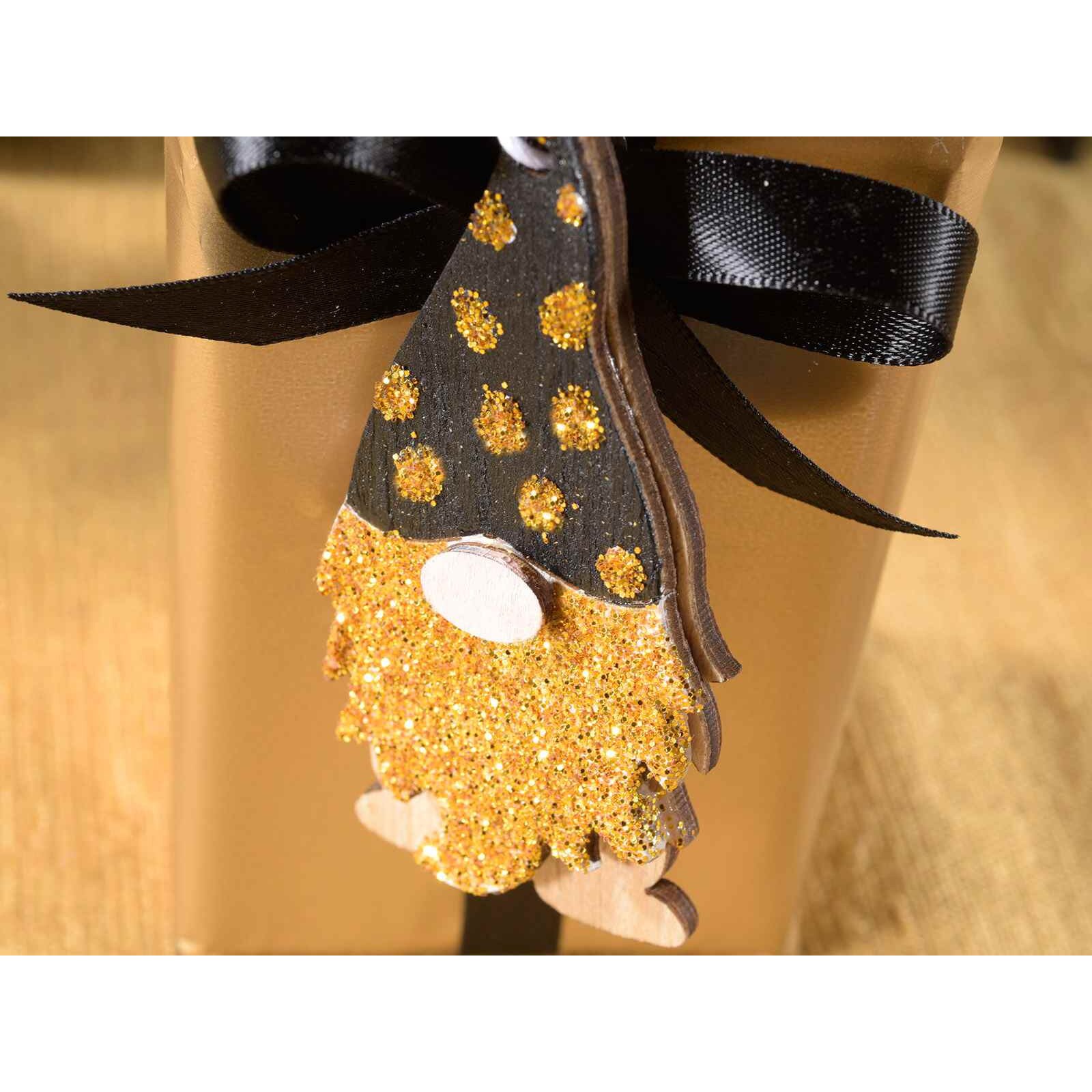 Set 24 ornamente brad Craciun Gnom 4x7.5 cm - eMAG.ro