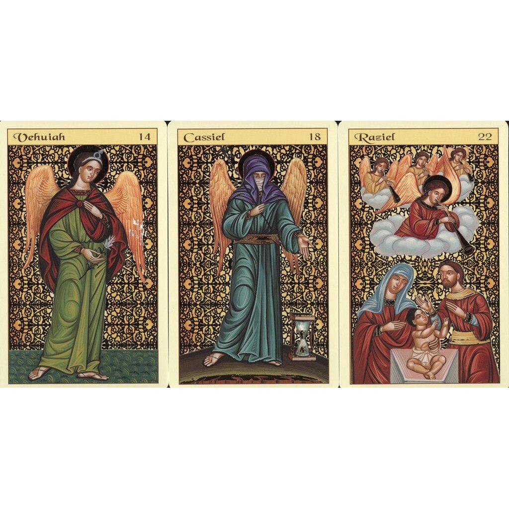 Set 32 carti tarot Karma Angels Oracle, Lo Scarabeo, De Marcus Katz si ...
