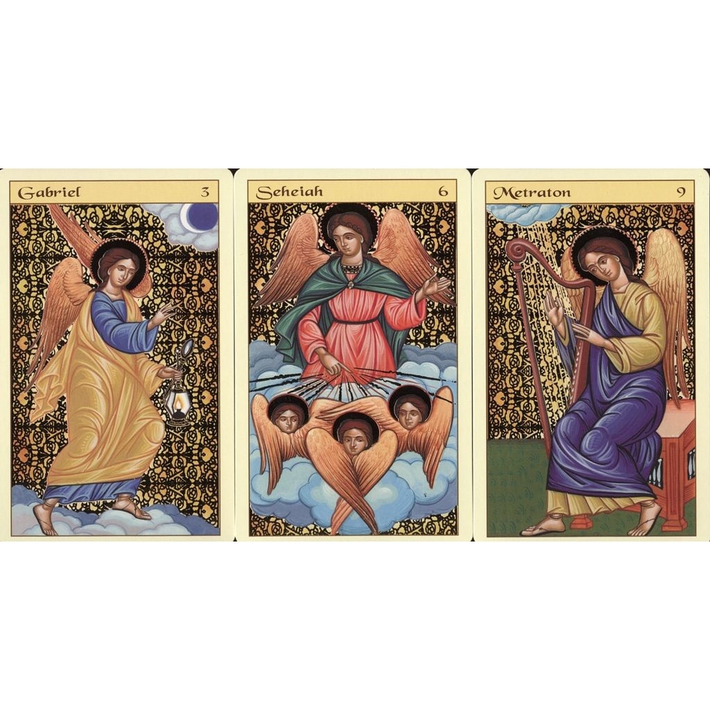 Set 32 carti tarot Karma Angels Oracle, Lo Scarabeo, De Marcus Katz si ...