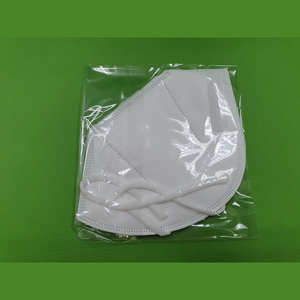 Masca de protectie, FFP2, 5 straturi, ambalata individual, alb, Cev-Med ...