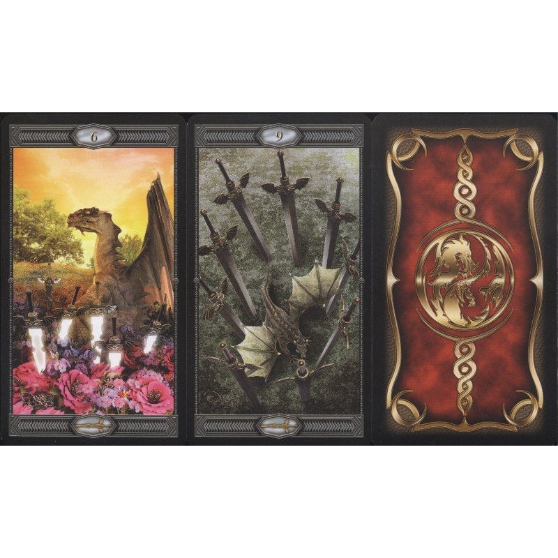 Set 78 carti tarot Draconis, Lo Scarabeo, Ilustratii de Davide Corsi ...