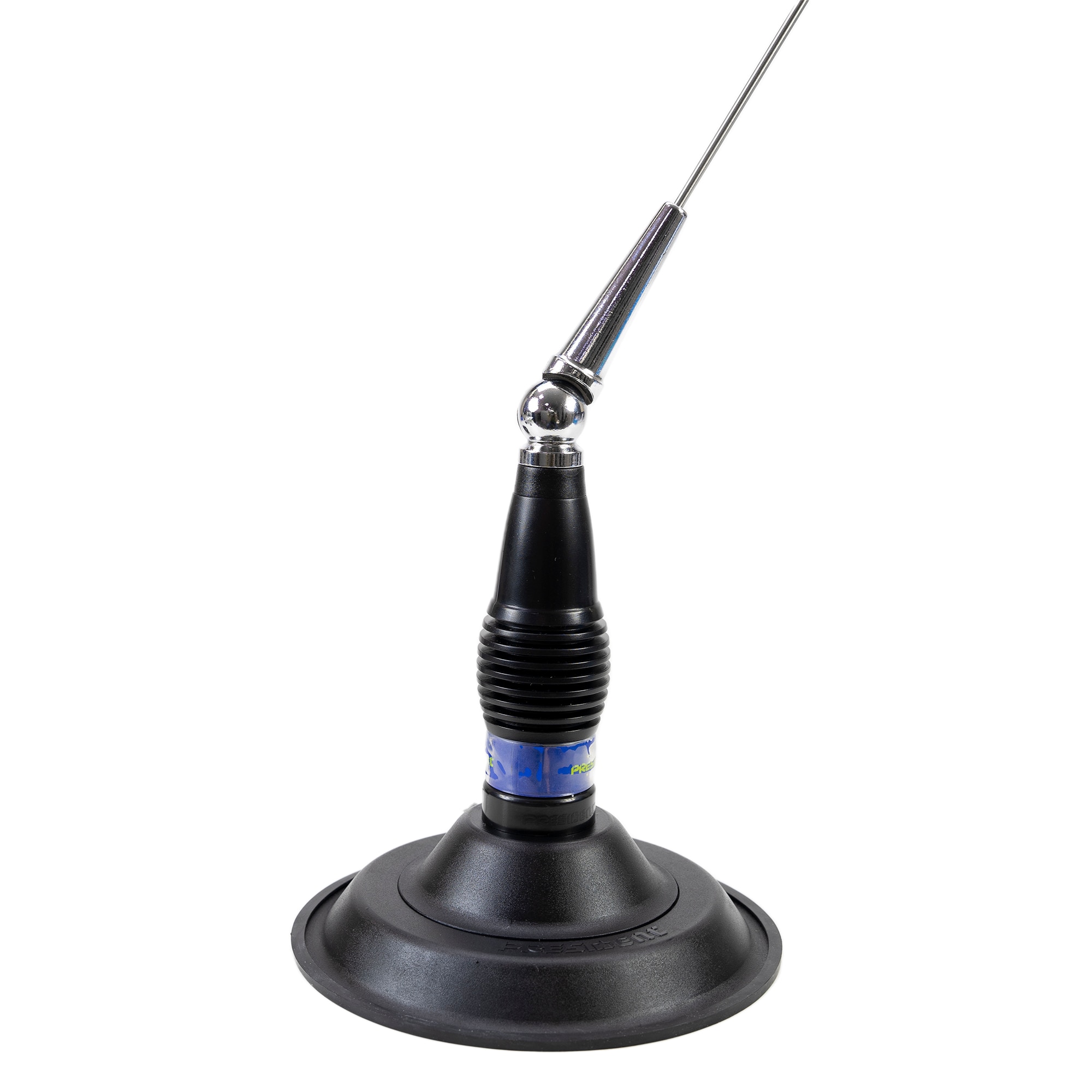 Antena CB President MLA-85, 93CM, 250W, 26-28MHz, cu inclinare la 90 de ...