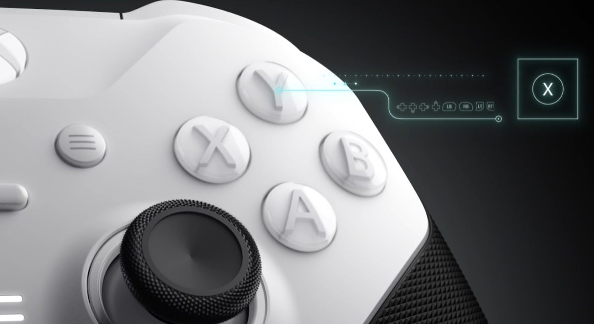 Controller Wireless Microsoft Xbox Elite Series 2, White - eMAG.ro