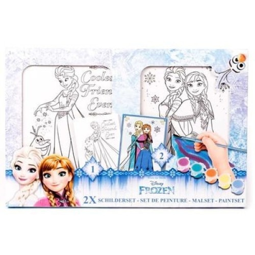 Set de pictura Frozen, 2 pagini - eMAG.ro