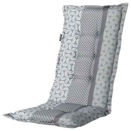 Perna pentru scaun cu spatar inalt „Pasa” Madison, gri, 123x50 cm - eMAG.ro