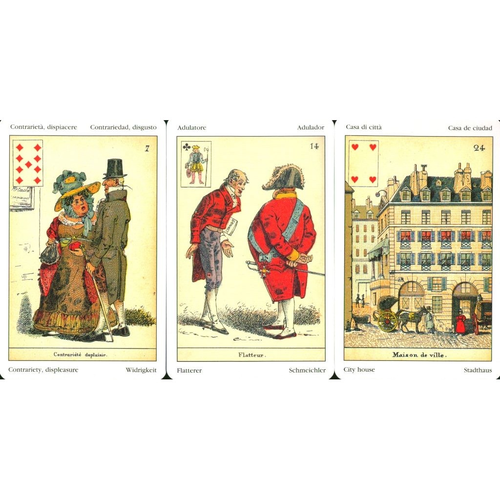 Set 52 carti oracol Sibilla, Lo Scarabeo, 6 x 9.7 cm, Multicolor - eMAG.ro