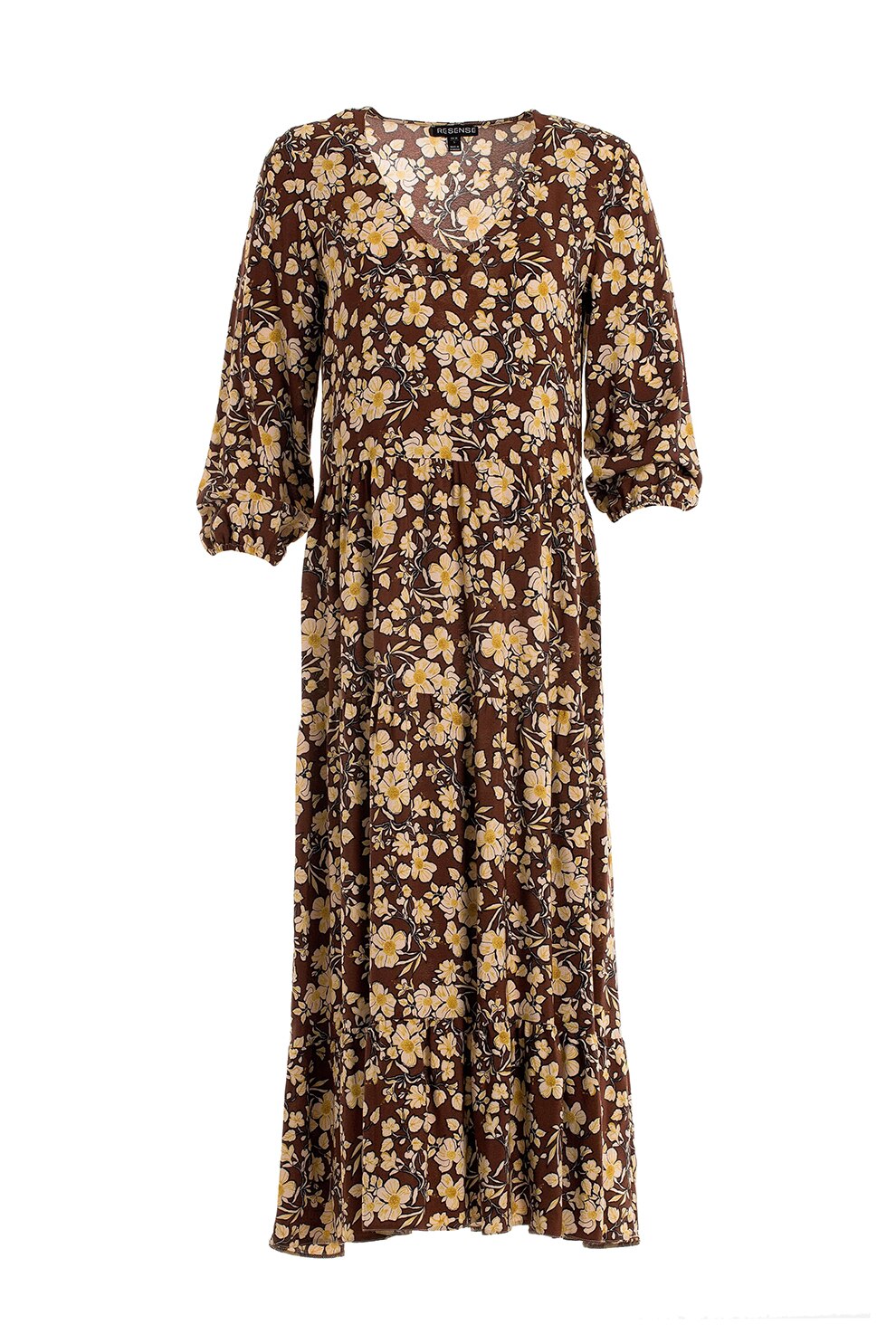 RESENSE, Rochie midi stratificata Tania, Maro, 42 - eMAG.ro