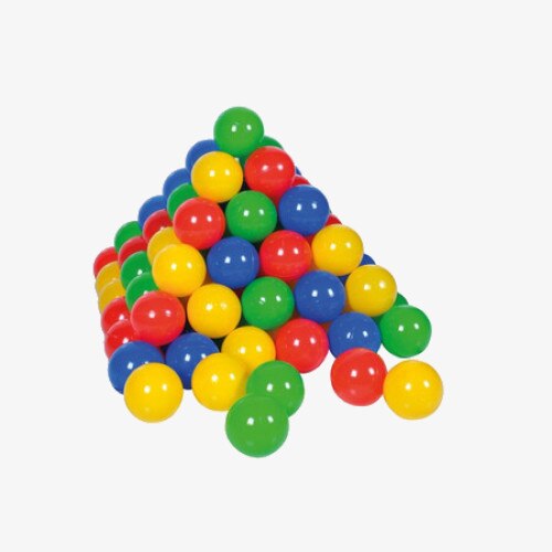 Set 50 Bilute Colorate, Pentru Loc De Joaca Copii, Multicolor - eMAG.ro
